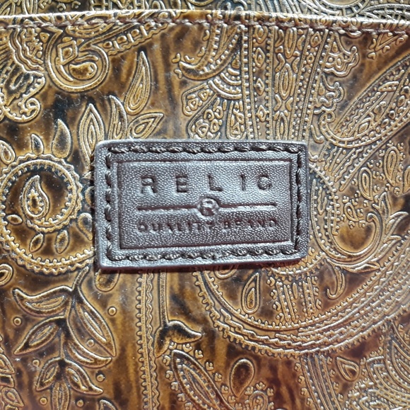 Relic | Bags | Authentic Relic Paisley Embossed Design Bag | Poshmark
